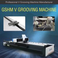 China CNC V Grooving Machine 1250mm Max Width 4000mm Length for Signage Display Props for sale