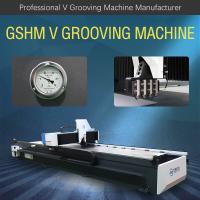 China Horizontal Cnc V Cutting Machine V Groove Machine For Metal Signage for sale
