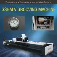 China CNC V Grooving Machine 1250mm 4000mm for Ornamental Metal Design Hydraulic Drive for sale