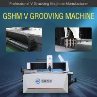 China Stainless Steel Decoration V Groover Machine 1500mm Width 4000mm Length for Sheet Metal for sale