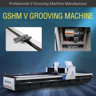 China 1240 Automatic V Grooving Machine for Sheet Metal 1250mm Width 4000mm Length for sale