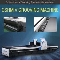 China Metal Artwork V Groove Cutter Machine 1500mm x 3050mm Auto V Grooving Machine for sale