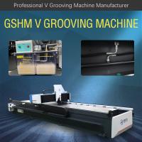 China Hydraulic Horizontal V Cutting Machine For Anti Skateboard V Groover Machine for sale