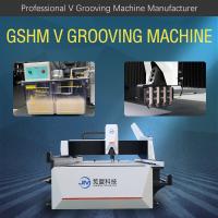 China Hydraulic Horizontal V Cutting Machine For Anti Skateboard V Groover Machine for sale