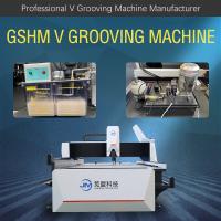 China Cabinet Horizontal V Cutting Machine Door Stainless Steel Sheet Grooving Machine for sale
