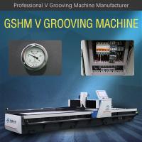 China Anti Skateboard V Groove Cutter Machine 1250mm Width 4000mm Length Outdoor Furniture V Grooving Machine for sale