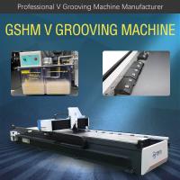 China Hydraulic V Cutting Machine For Shower Room Frames High Speed V Grooving Machine for sale