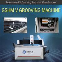 China High Speed Auto V Grooving Machine Metal Curtain Wall V Groover Machine for sale