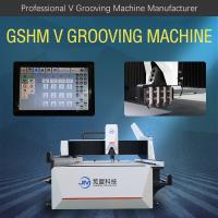 China Hydraulic V Cutting Machine For Shower Room Frames High Speed V Grooving Machine for sale