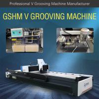 China Hydraulic Horizontal V Cutting Machine For Anti Skateboard V Groover Machine for sale