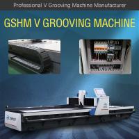 China Horizontal Cnc V Cutting Machine V Groove Machine For Metal Signage for sale