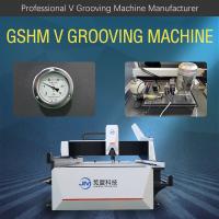 China Horizontal Cnc V Cutting Machine V Groove Machine For Metal Signage for sale