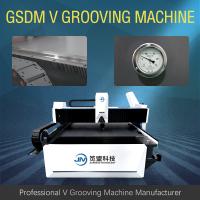 China 3200mm CNC V Grooving Machine High Speed Sheet Metal Groover 1250mm Width 5mm Thickness for sale