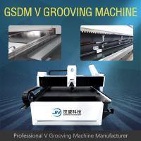 China 3200mm CNC V Grooving Machine High Speed Sheet Metal Groover 1250mm Width 5mm Thickness for sale