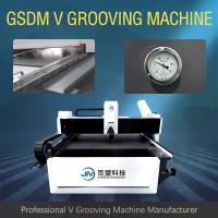 China 3200mm CNC V Grooving Machine High Speed Sheet Metal Groover 1250mm Width 5mm Thickness for sale