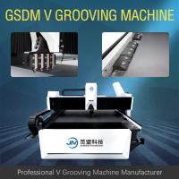 China Heavy Duty CNC Sheet Metal V Groover Machine 1500mm Width 4000mm Length for Elevator Components for sale