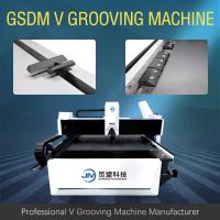 China Hydraulic Automatic V Grooving Machine V Groover Machine Anti Skateboard Stopper for sale