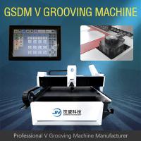 China Efficient CNC Sheet Metal Cutting Machine Shower Room Panel V Slotting Machine for sale