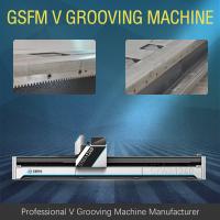 China CNC V Cutting Machine 1240 Horizontal V Grooving Machine 1250mm Width 4000mm Length for sale