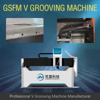 China Horizontal CNC V Cutting Machine V Groover Machine For Metal Curtain Wall Panels 1560 for sale