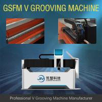 China Automatic CNC V Grooving Machine Hydraulic V Groove Machine For Metal for sale