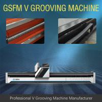 China Automatic CNC V Grooving Machine Hydraulic V Groove Machine For Metal for sale