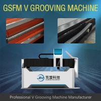 China Automatic CNC V Grooving Machine Hydraulic V Groove Machine For Metal for sale
