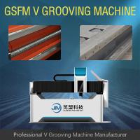 China Horizontal CNC V Cutting Machine V Groover Machine For Metal Curtain Wall Panels 1560 for sale