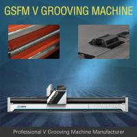 China Vertical CNC V Cutting Machine V Groove Machine for Metal Signage Production 1240mm Width for sale