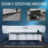 China Precision CNC V Grooving Machine 1225 Vertical V Cutting Machine for Metal Sheets 1250mm Width for sale