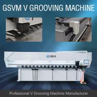 China Precision CNC V Grooving Machine 1225 Vertical V Cutting Machine for Metal Sheets 1250mm Width for sale