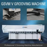 China Hydraulic V Slotting Machine For Metal Processing 1232 CNC V Grooving Machine for sale