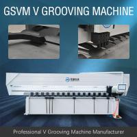 China CE V Groove Cutting Machine Metal Curtain Wall Panel Horizontal V Cutting Machine for sale