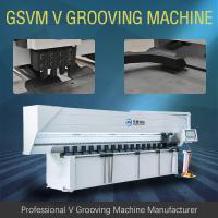 China CE V Groove Cutting Machine Metal Curtain Wall Panel Horizontal V Cutting Machine for sale