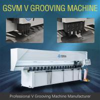 China Door Frame Vertical V Cutting Machine V Grooving Machine For Sheet Metal for sale
