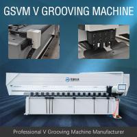 China Heavy Duty V Groove Cutter Machine Elevator Wall Panels V Groover Machine for sale
