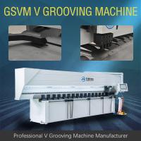 China Precision CNC V Grooving Machine 1225 Vertical V Cutting Machine for Metal Sheets 1250mm Width for sale