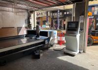 China Aluminum Sheet V Grooving Machine 1250mm Width 4000mm Length for Metal Display Retail Industry for sale