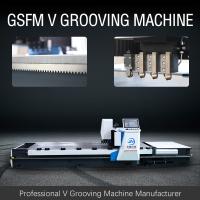 China Versatile Horizontal V Cutting Machine For Display Props With Stainless Steel Decoration for sale