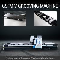 China Fully Automatic Four Sided V Grooving Machine 1250mm Width 4000mm Length for Door Industry for sale