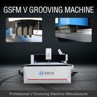 China Fully Automatic Four Sided V Groove Cutting Machine 1500mm Width 4000mm Length for sale