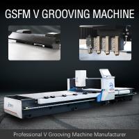 China Versatile Horizontal V Cutting Machine For Display Props With Stainless Steel Decoration for sale