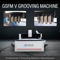 China High Precision Four Sided Sheet Metal Grooving Machine 1500mm Width 4000mm Length for Door Industry for sale
