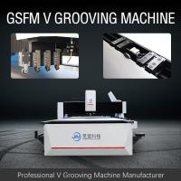 China Automatic V Grooving Machine For Aluminum Veneer Enhance Door With Four Sided for sale
