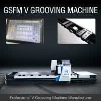 China Fully Automatic Four Sided V Groover Machine 1500mm Width 4000mm Length for Door Industry for sale