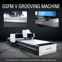 China Fully Automatic Four Sided V Groove Cutting Machine 1500mm Width 4000mm Length for sale