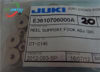 China SMT MACHINE GENUINE JUKI FEEDER SPARE PARTS REEL SUPPORT FOOK ADJ E3610706000A for sale