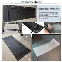 China European Style Waterproof Dead Body Bag With PVC & PEVA Material for sale