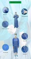 China Breathable Reinforced Surgical Room Gowns For Hospital Pharmacy for sale