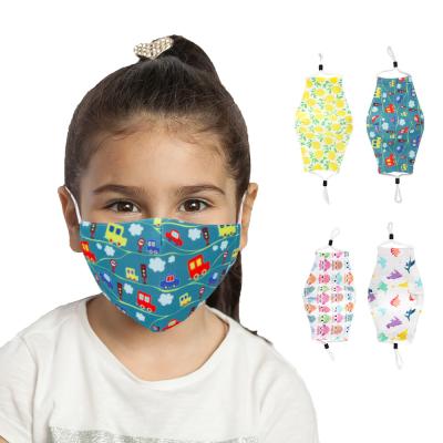 China Cartoon Lanyard Kids Face Mask Disposable Low Breath Resistance for sale